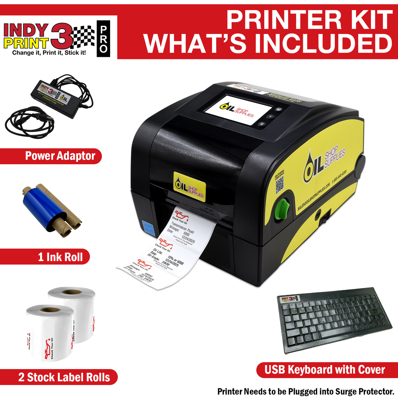 INDY Print 3 PRO - Starter Kit