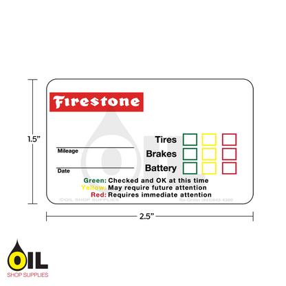 Indy Print Tbb - Stock Service Reminder Label - Firestone