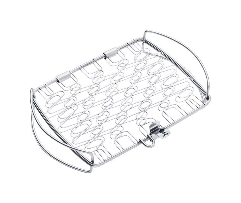 Weber 6435 Stainless Steel Grilling Pan - Bar-B-Que.com