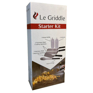 Le Griddle GFSK Starter Kit Stainless Steel Griddle Tool Set