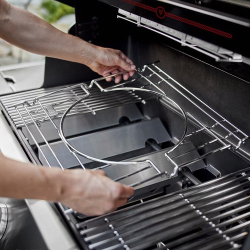 Weber Summit GC38 S: 5-Burner Natural Gas Grill Center for Ultimate ...