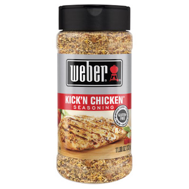 Weber Kick'N Chicken Seasoning – 11 oz of Bold, Flavorful Spice Blend