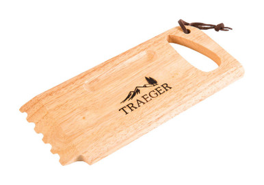 Traeger Wood Brown Grill Scraper - Bar-B-Que.com