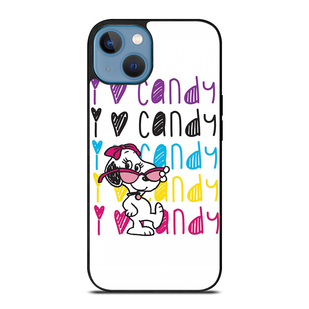 SNOOPY I LOVE CANDY iPhone 13 Case