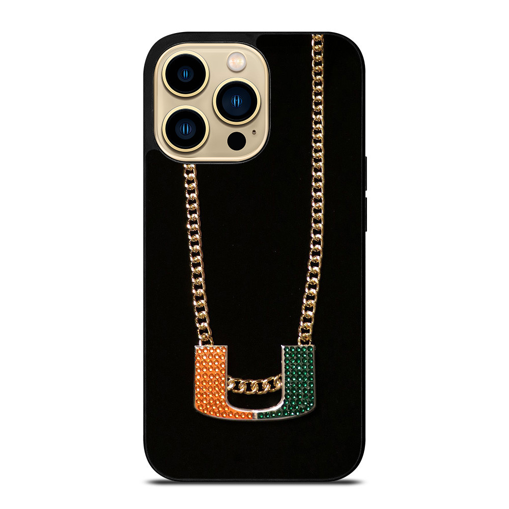 MIAMI HURRICANES TURNOVER CHAIN iPhone 14 Pro Max Case