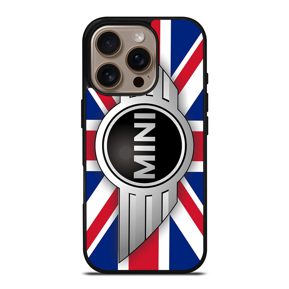 UNION JACK BLUE MINI COPER LOGO iPhone 16 Pro Case