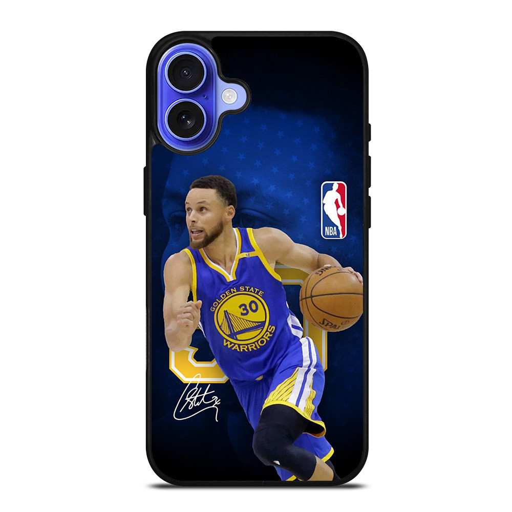 STEPHEN CURRY SIGNATURE GOLDEN STATE WARRIORS iPhone 16 Case