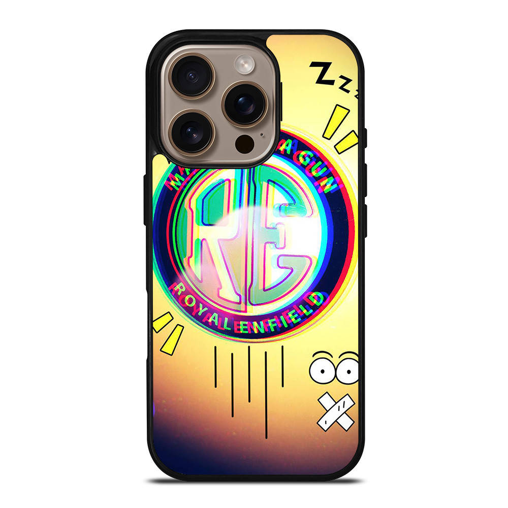 ROYAL ENFIELD MADE LIKE A GUN ARTWORK iPhone 16 Pro Case