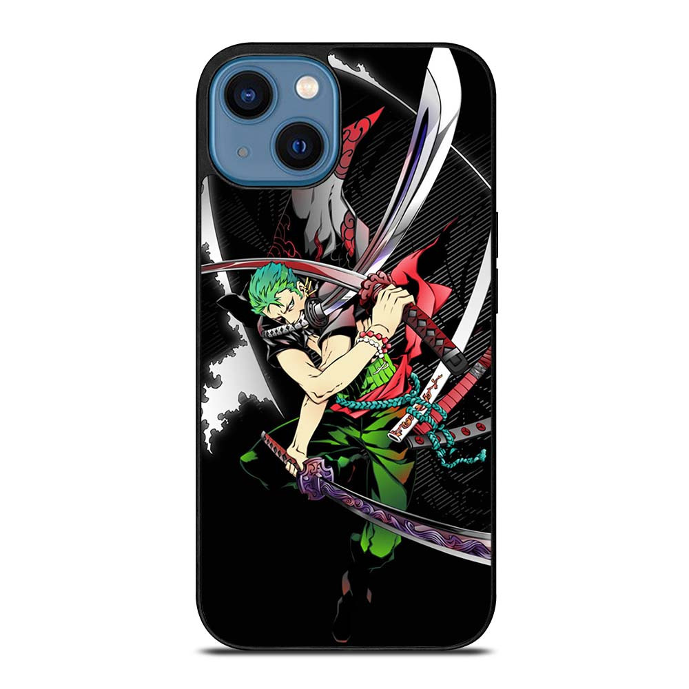 RORONOA ZORO ONE PIECE ANIME 3 iPhone 14 Case