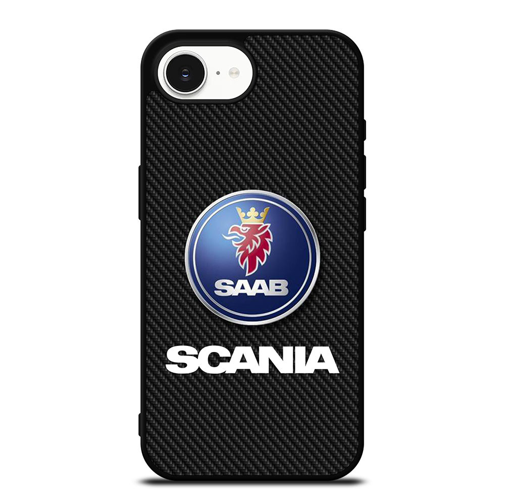 SCANIA TRUCK SAAB CARBON LOGO iPhone 16e Case