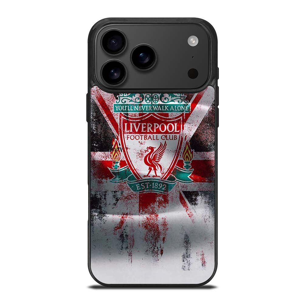 LIVERPOOL FC LOGO ENGLAND FLAG iPhone 17 Pro Max Case