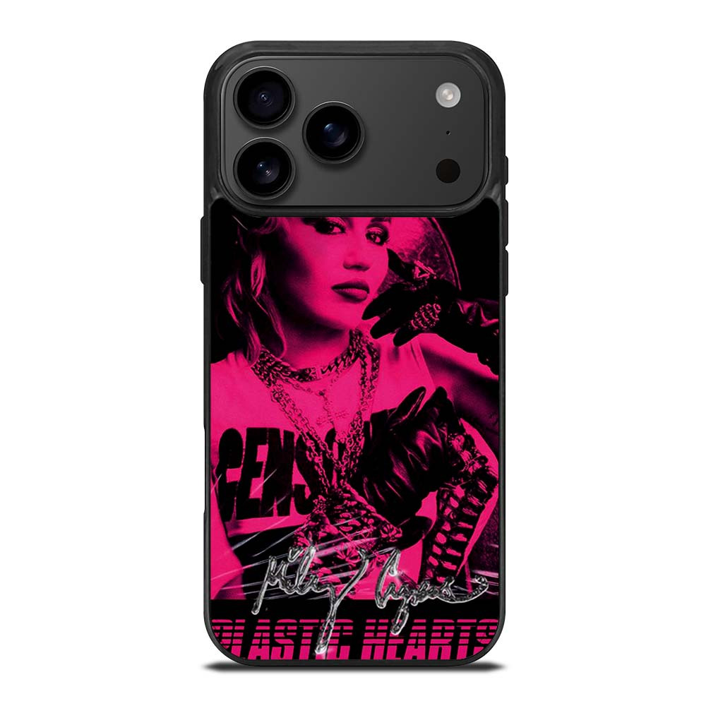 MILEY CYRUS PLASTIC HEARTS iPhone 17 Pro Max Case
