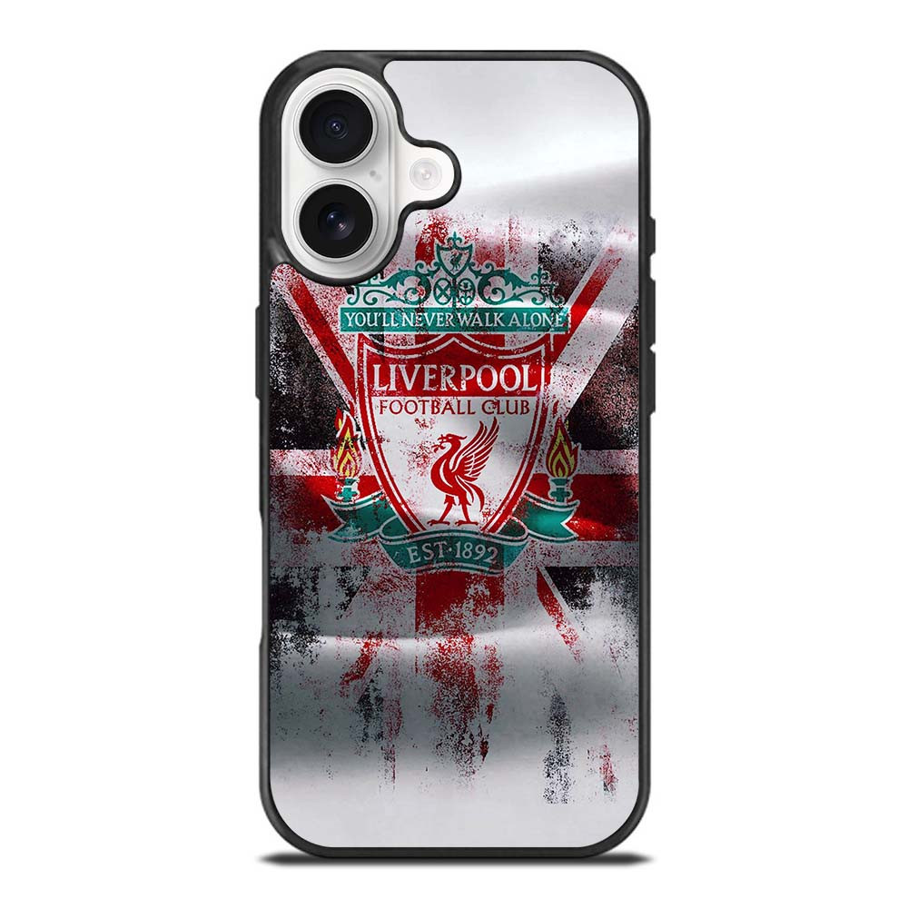 LIVERPOOL FC LOGO ENGLAND FLAG iPhone 17 Case