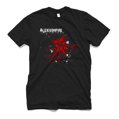 ALEXISONFIRE HEART SKULL LOGO Men's T-Shirt