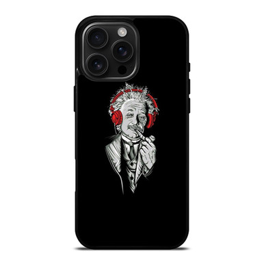 ALBERT EINSTEIN CARTOON iPhone 16 Pro Max Case