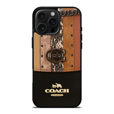 COACH NEW YORK LOGO iPhone 16 Pro Max Case