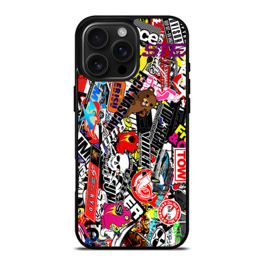 JMD STYLE VINILO STICKER BOMB iPhone 16 Pro Max Case