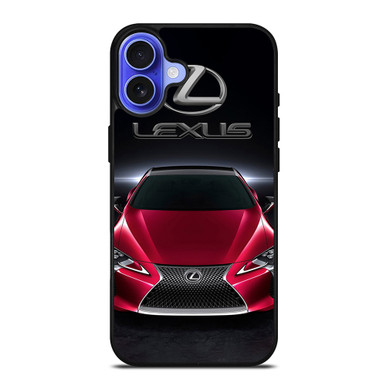 LEXUS RED CAR LOGO iPhone 16 Case