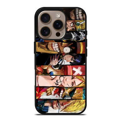 ONE PIECE CHARACTER COLLAGE iPhone 16 Pro Case