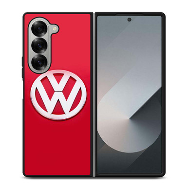 VW VOLKSWAGEN LOGO RED Samsung Galaxy Z Fold 6 Case Cover