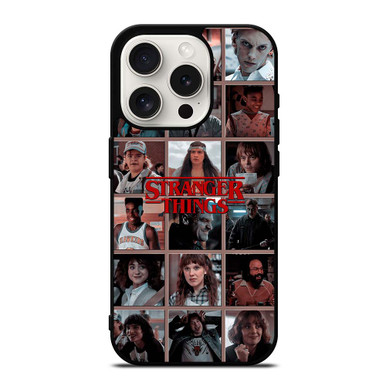 STRANGER THINGS ALL CHARACTER iPhone 15 Pro Case
