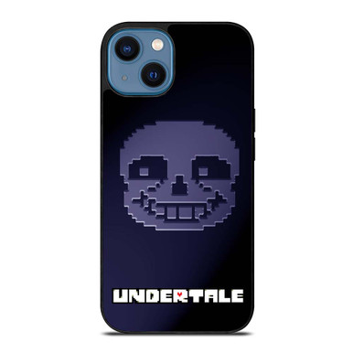 UNDERTALE SKULL 8 BIT iPhone 14 Case