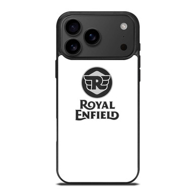 ROYAL ENFIELD WHITE LOGO iPhone 17 Pro Max Case