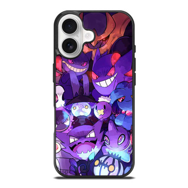 POKEMON GASTLY HAUNTER GENGAR ART GO iPhone 17 Case
