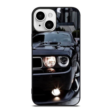 BLACK DODGE CHALLENGER iPhone 13 Mini Case