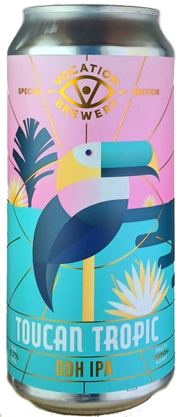 Vocation Toucan Tropic Hazy IPA 440mL ABV 6.7% | England Craft Beer