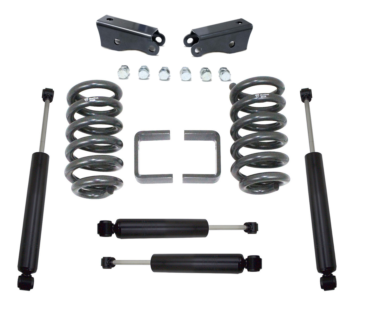 1973-1987 Chevy C10 2wd 3/5" Lowering Kit - MaxTrac K331135 - MaxTrac ...