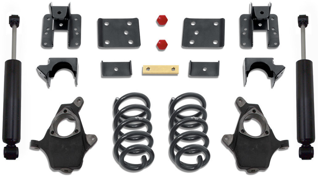 2007-2013 GMC Sierra 2wd/4wd 4/6" Lowering Kit - MaxTrac K331346 ...