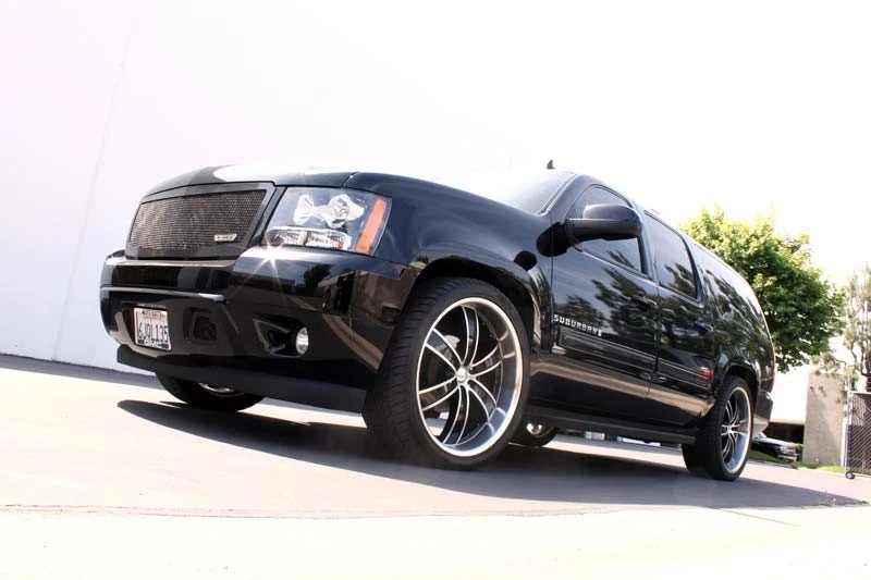 2007-2014 Chevy Suburban 2wd/4wd 2/3" or 2/4" Lowering Kit - MaxTrac ...