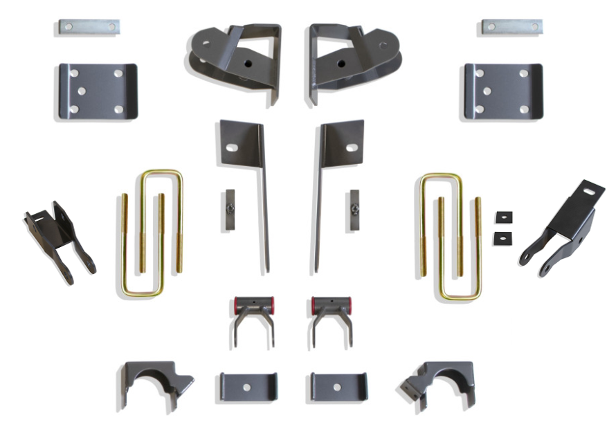 2019-2025 Chevy & GMC 1500 W/ Adaptive Ride Control 4" Rear Flip Kit ...