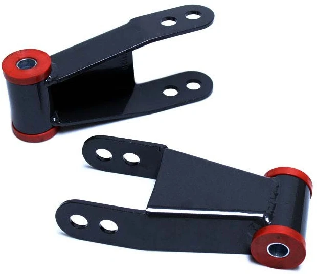 1973-1987 GMC C10 2wd 2" Rear Lowering Shackles - MaxTrac 411120 ...