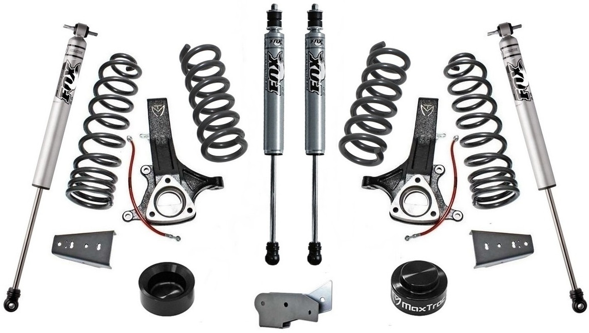 2009-2018 Dodge RAM 1500 5.7L V8 2wd 7" Lift Kit W/ Shocks - MaxTrac ...