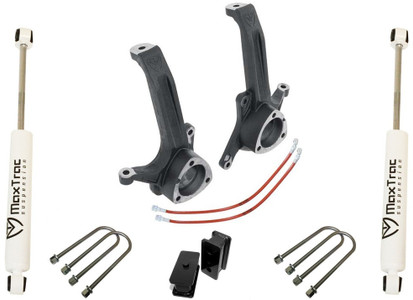 2003-2008 Dodge RAM 3500 2wd 3.5" Lift Kit W/ Shocks - MaxTrac K882242 ...