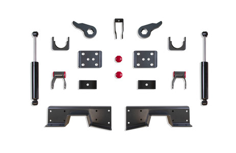 1999-2006 Chevy Silverado 1500 4wd 5" Rear Lowering Kit - MaxTrac ...