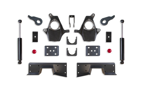 1999-2006 Chevy Silverado 1500 2WD/4WD 4" / 6" Lowering Kit - MaxTrac ...