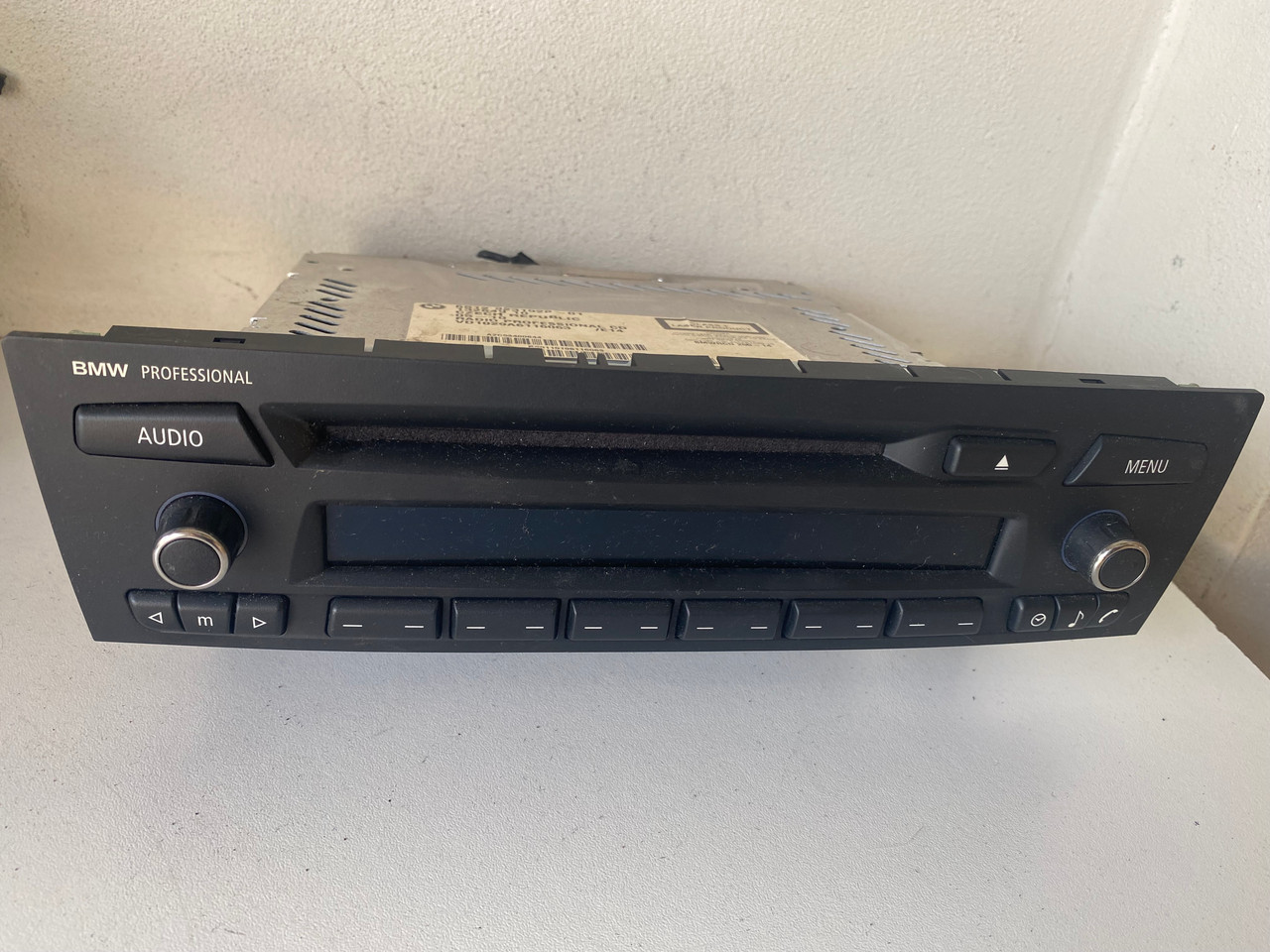 BMW E90 PROFESSIONAL CD RADIO USED 6512 9231929-01 - Parts 4 European Cars