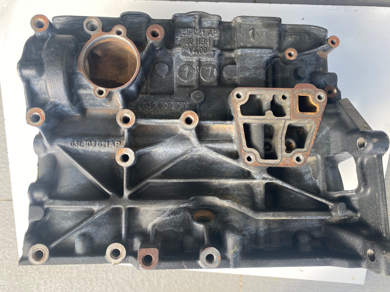 VW AMAROK 2L TDI CDCA CODE USED ENGINE BLOCK 03L 021 AP 03L 103 021 AP ...