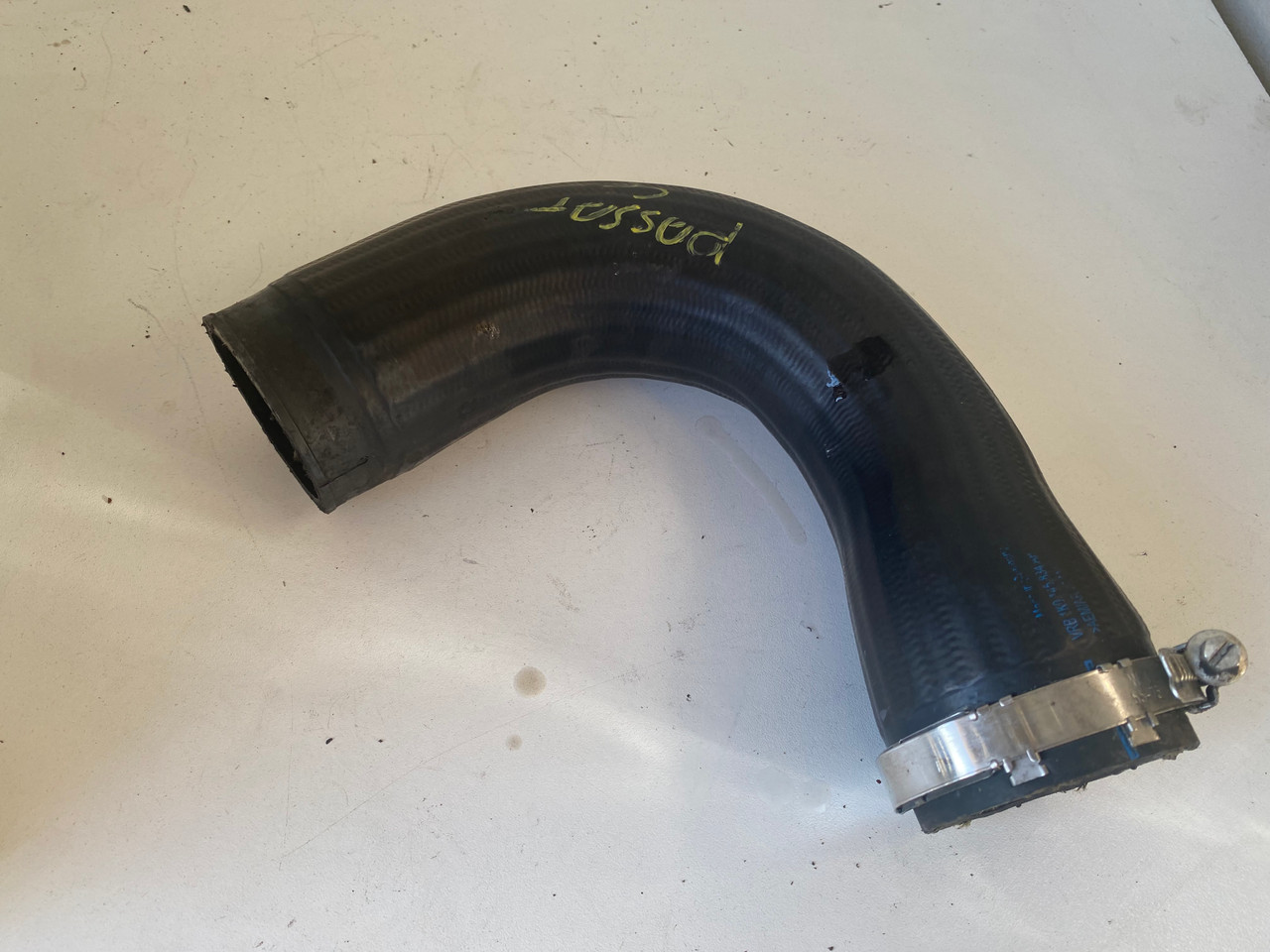 VW PASSAT 3C CC 2L TDI USED INTERCOOLER PRESSURE HOSE 1K0 145 834 AP ...