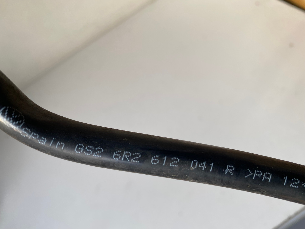 VW POLO 6R USED BRAKE VACUUM HOSE 6R2 612 041 R - Parts 4 European Cars