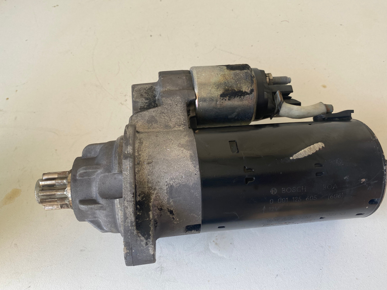 VW TRANSPORTER 2.5 TDI USED STARTER MOTOR 02M 911 023 Q - Parts 4 ...