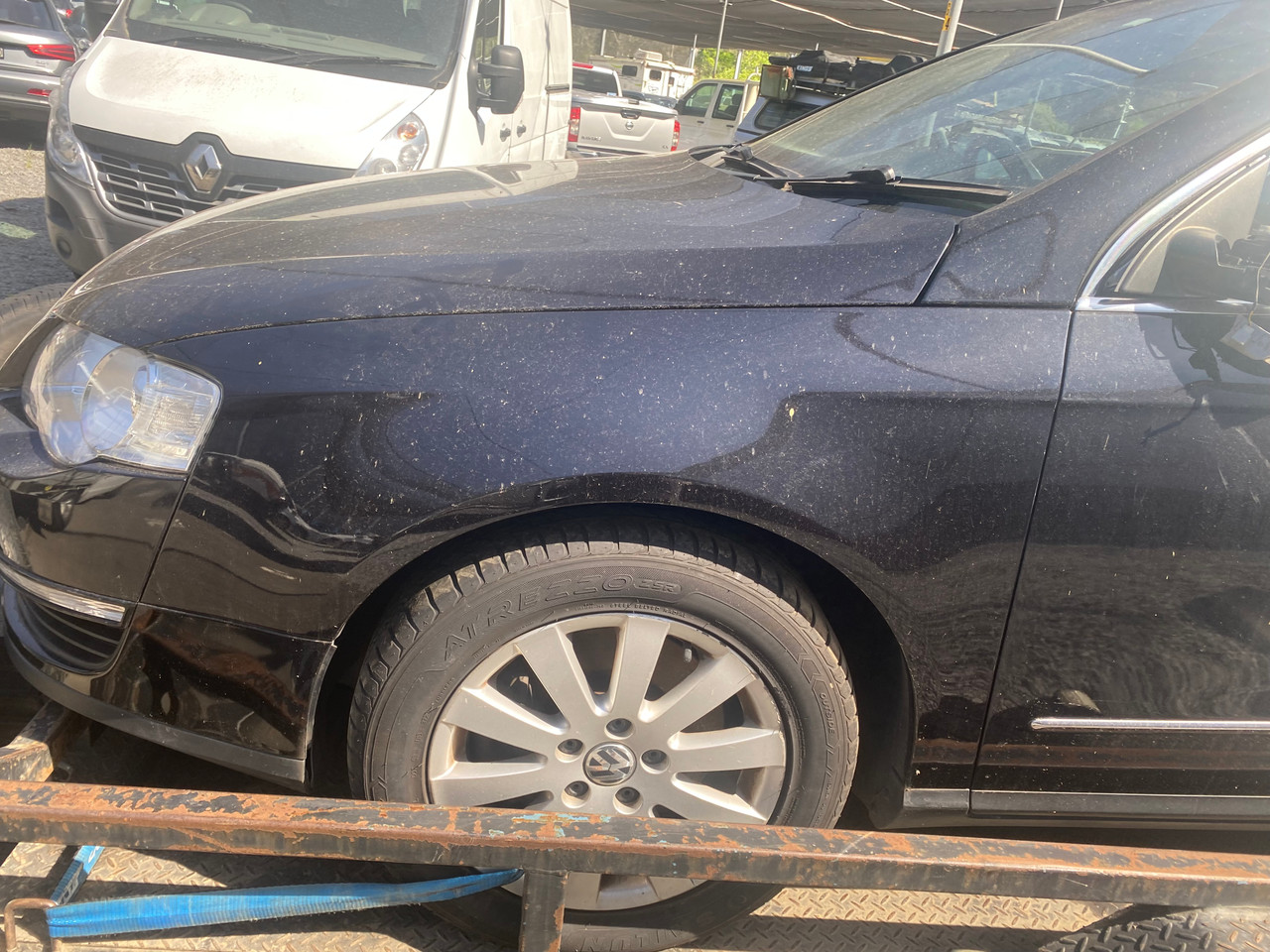 VW PASSAT 3C USED LHF GUARD IN BLACK C9X PAINT CODE 3C0 821 021 - Parts ...