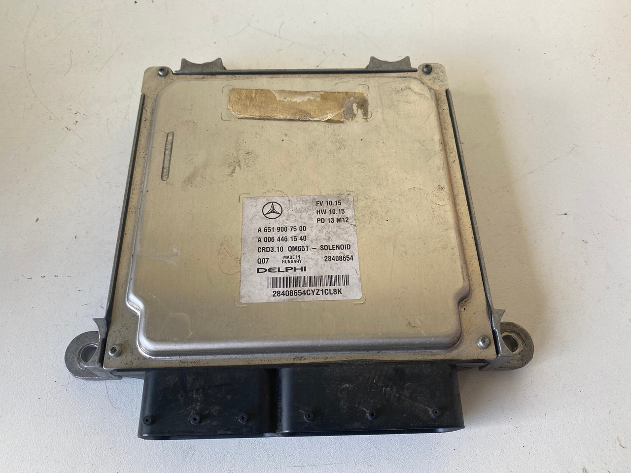 MERCEDES W 204 LATE 250 CDI USED ENGINE ECU A 651 900 75 00 - Parts 4 ...