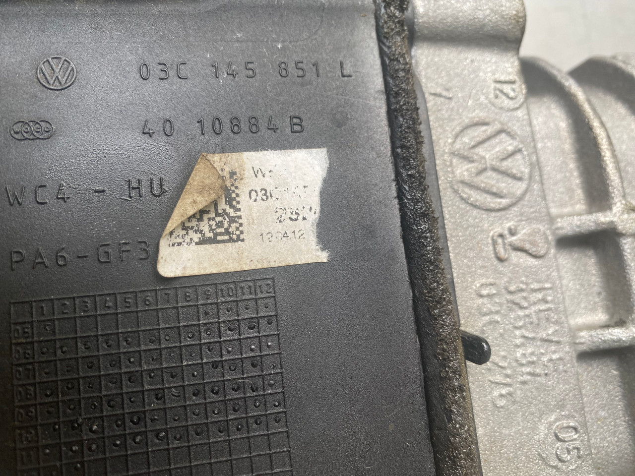 VW TIGUAN 1.4 TWIN CHARGED USED SUPER CHARGER 03C 145 851 L - Parts 4 ...