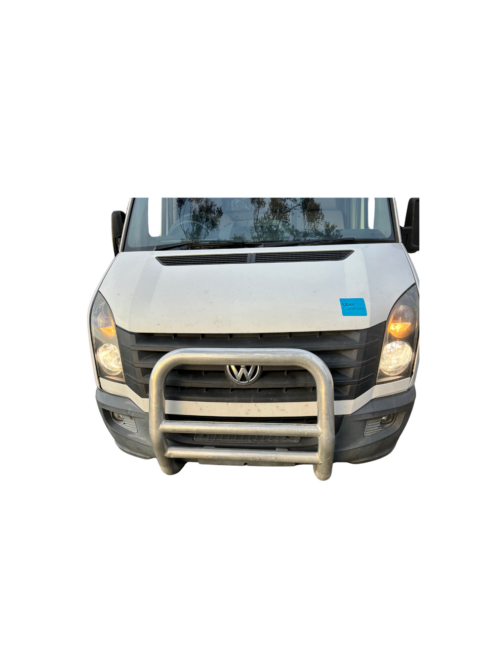 VW CRAFTER VAN 2007-2017 USED BONNET IN B9A PAINT CODE