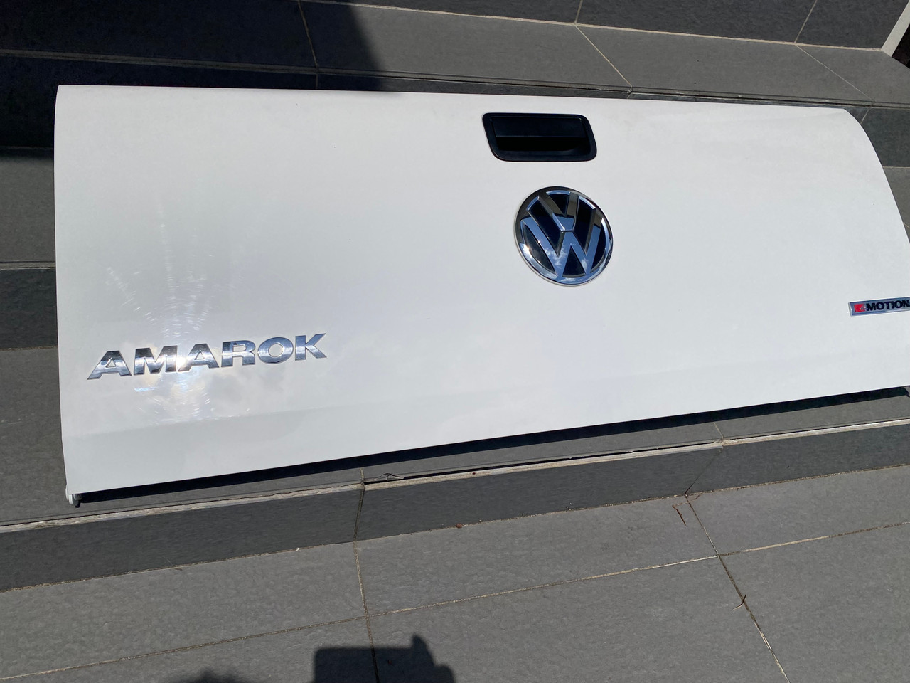 VW AMAROK 2011-2022 USED TAILGATE IN WHITE