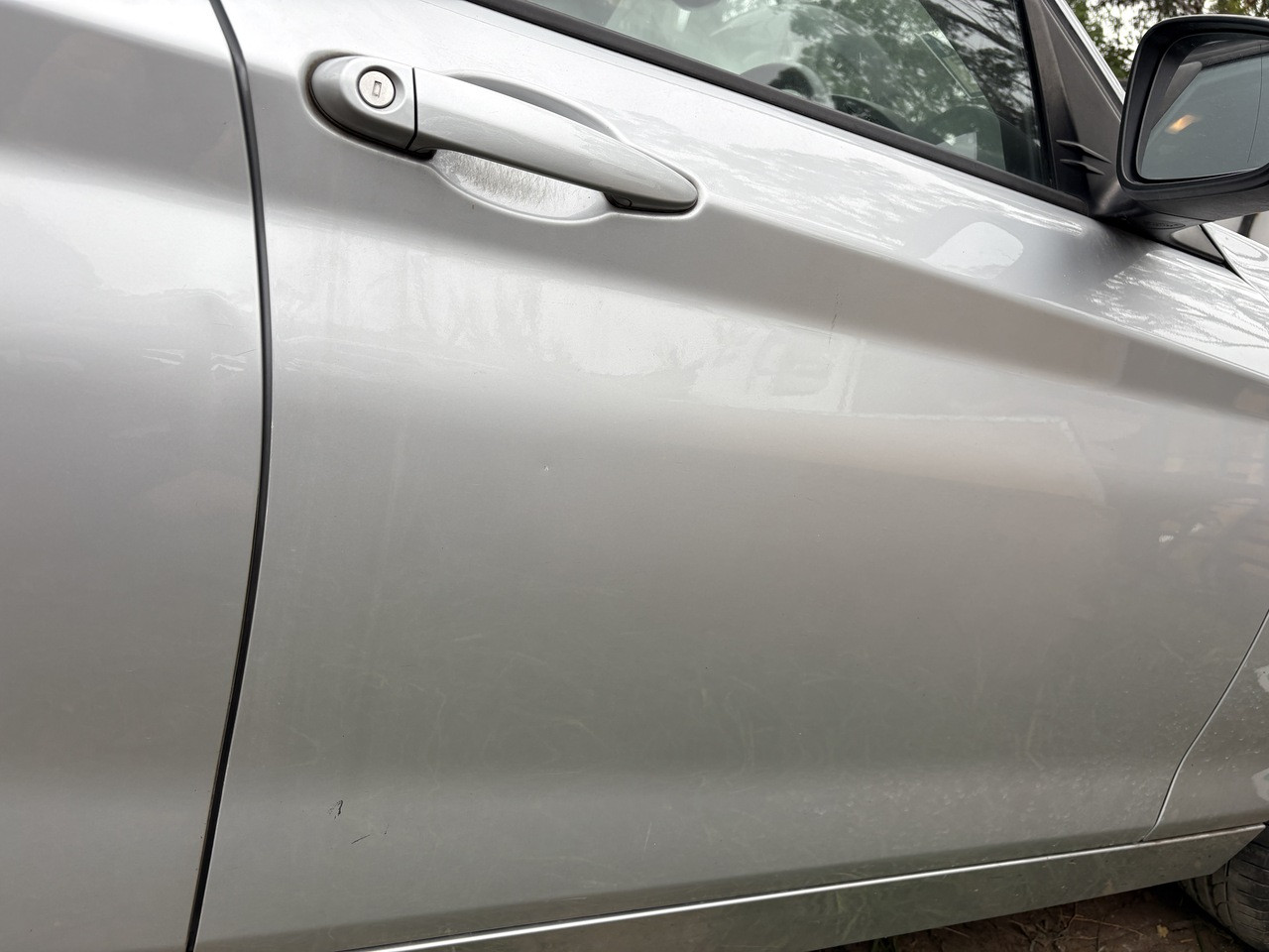 BMW F20 1 SERIES USED RHF DOOR SHELL IN SILVER GLACIER SILBER A83